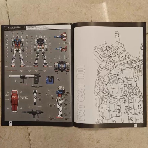 Fat Cat 1/100 Upscaled RG RX-78-2 - Model Kit | eBay