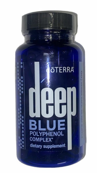 doTERRA 34360001 Deep Blue Polyphenol Complex - 60 Vegetarian Capsules ...
