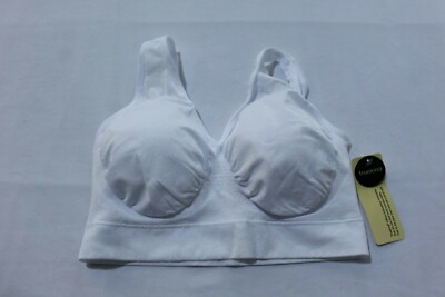 Truekind Women's Everyday Throw On Wireless Bralette Sizes: XS-4XL NWT ...