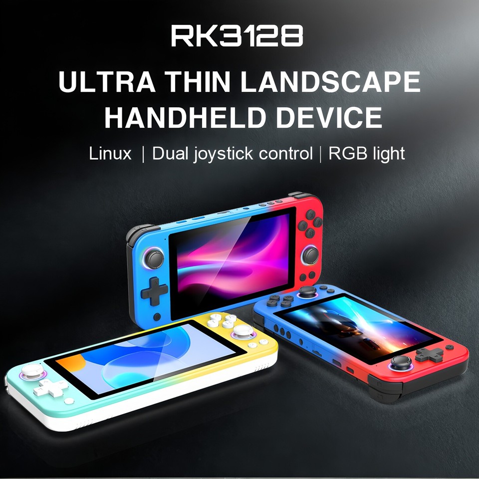 Retro Handheld Game Console 5.0-inch HD screen, 20+ Emulators, 20000 ...