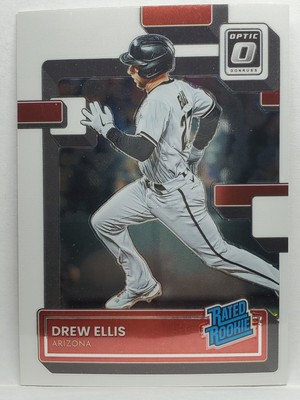 2022 Panini Donruss Optic Baseball Rookie Drew Ellis Arizona ...