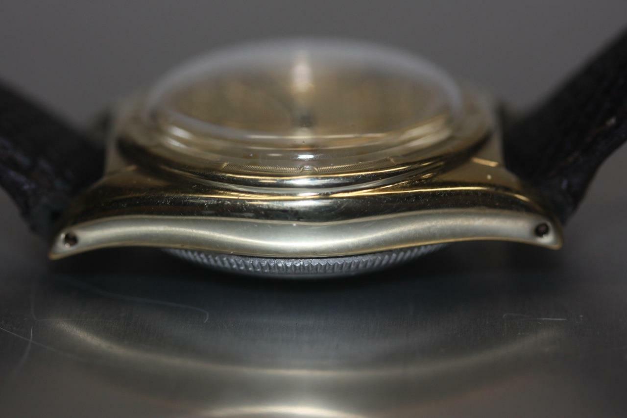 14K Yellow Gold Case 1949 ROLEX Oyster Perpetual 5015 S.Steel ...