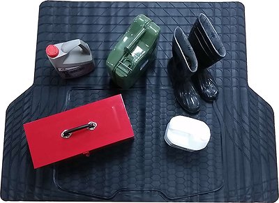 HEAVY DUTY RUBBER BOOT LINER MAT UNIVERSAL EXTRA LONG NON SLIP ...