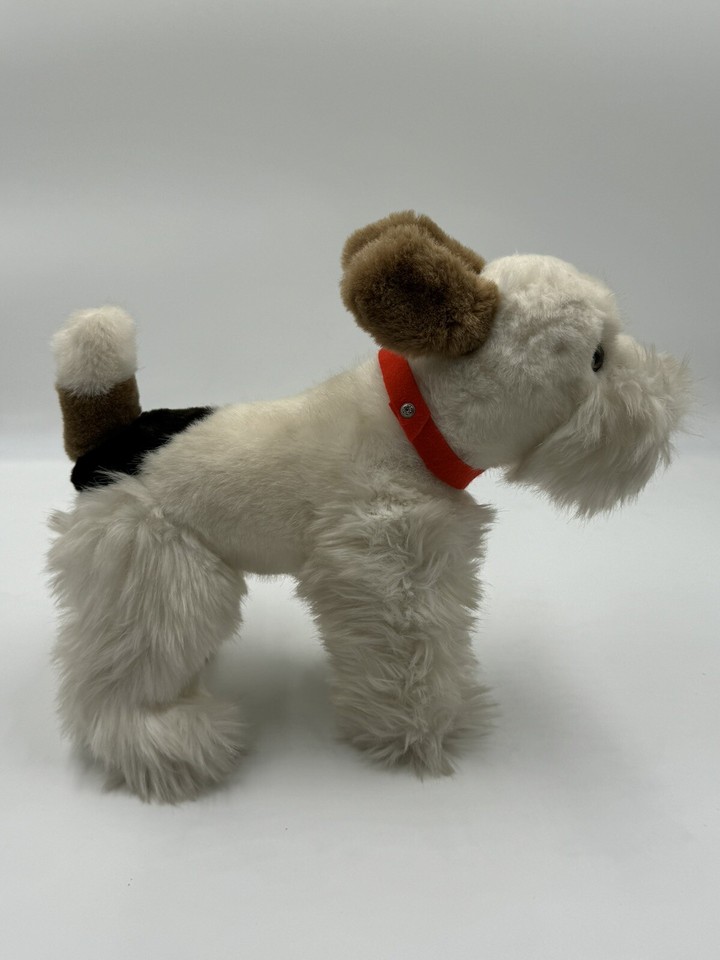 Vintage Hermann Teddy Original Schnauzer Dog Stuffed Animal Plush 10 ...