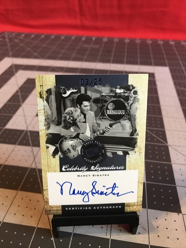 2007 Press Pass Nancy Sinatra Autograph Card 03/25 Very Rare Item | eBay