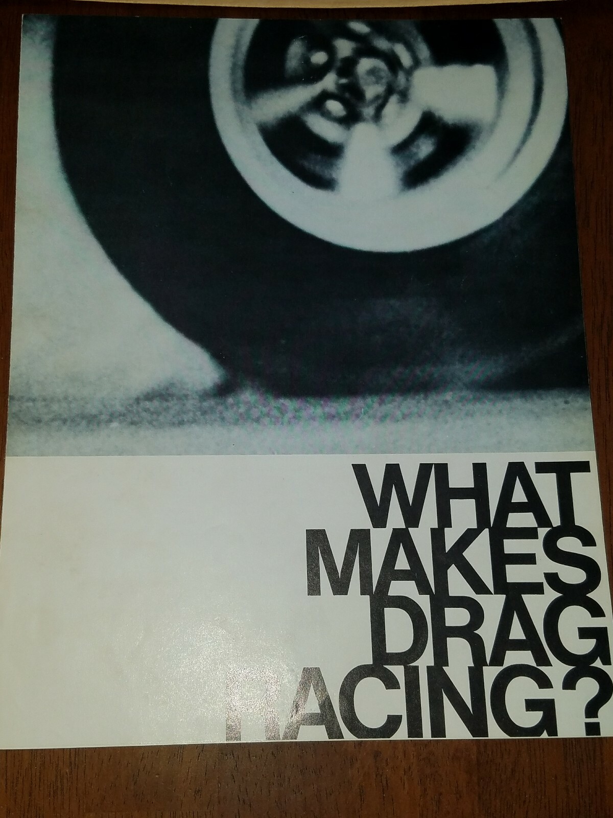 Mercury Drag Racing ORIGINAL BROCHURE Mailing Envelope B13 | eBay