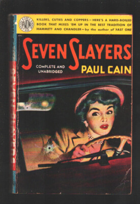 Seven Slayers #268 1950-Avon-by Paul Cain-Girl art cover-Hardboiled ...