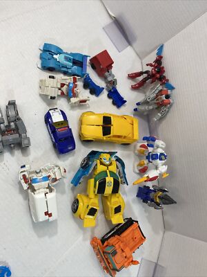 Transformers Action Figure Lot Hasbro Modern Lot Lots Of Figures Robot ...