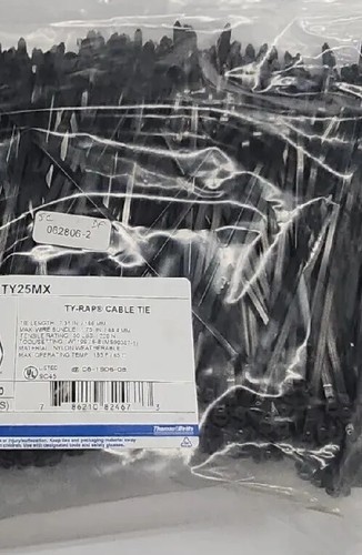 Thomas & Betts TY25MX Cable Tie - 1000 Pieces for sale online | eBay