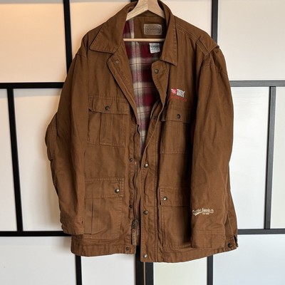 C.E SCHMIDT TRACTOR SUPPY CANVAS JACKET Workwear. Men’s XL.Stains. READ ...