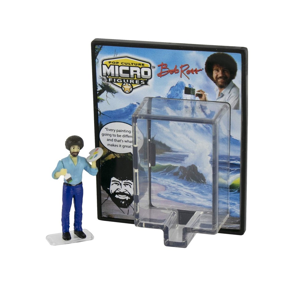 Super Impulse World's Smallest Bob Ross Micro Figure NEW IN STOCK | eBay