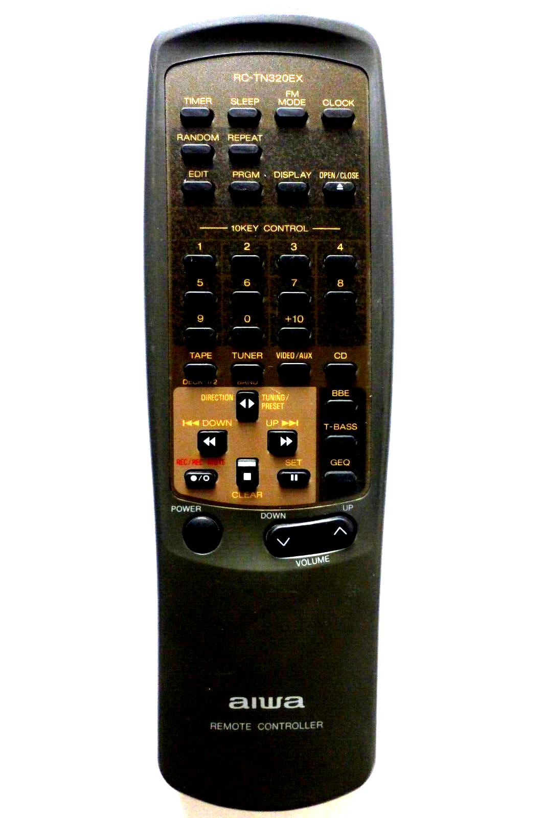 AIWA HIFI REMOTE CONTROL RC-TN320EX for NSX3000 NSX3100 NSX320 | eBay
