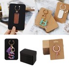 50Pieces/set Keychain Card Hold Cardboard for Keyring Jewelry Display ...