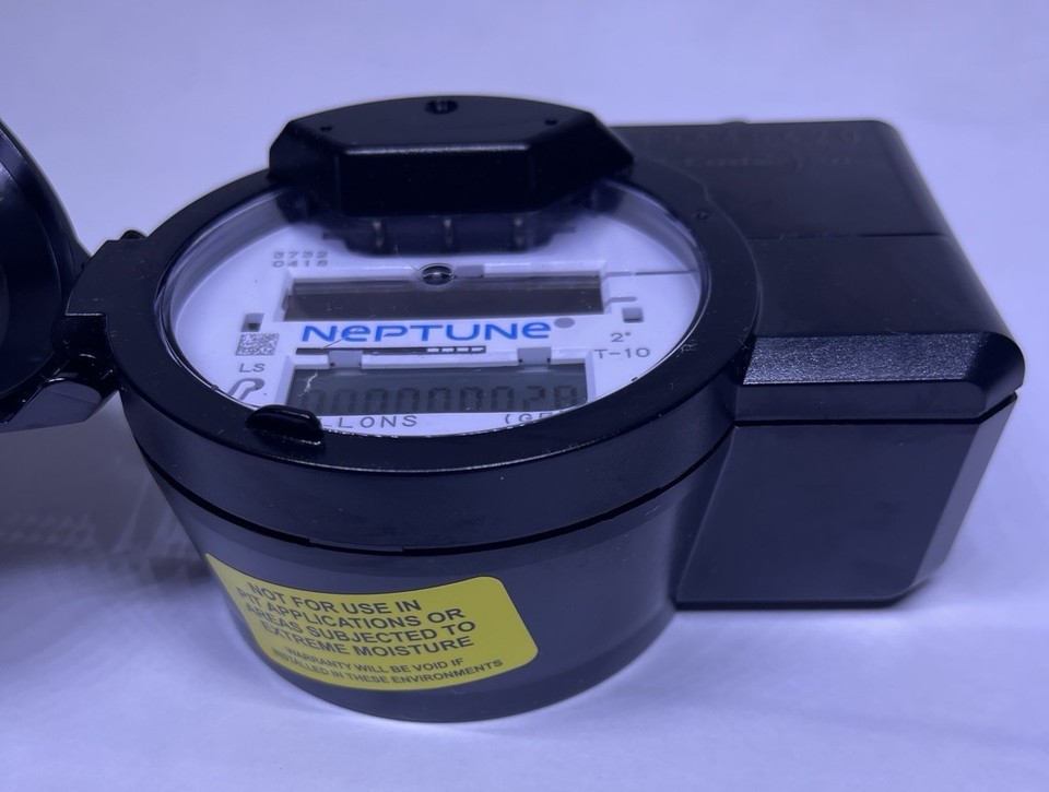 Neptune R900M E Coder RD2G53 Water Meter Register 2 Inch T10 2018 New ...