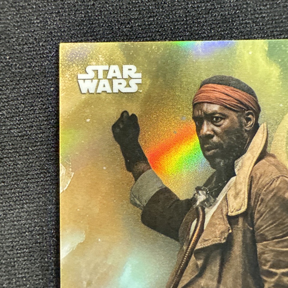 CLEM ANDOR 2025 Topps Chrome Star Wars Green Refractor Auto /99 Gary ...