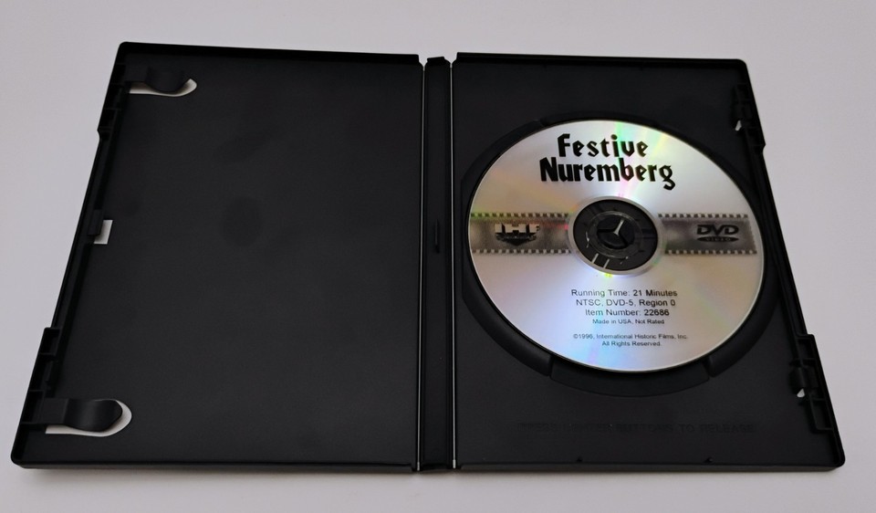 Festive Nuremberg Festliches Nürnberg [1937] Documentary Propaganda OOP ...