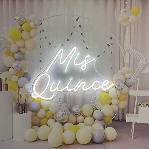 Mis Quince Neon Sign Mis Quince wall art Neon Lights Birthday Party ...