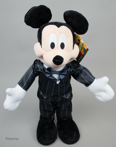 Disney 23 in Mickey Mouse w/ Black Striped Suit Butler Halloween Porch ...