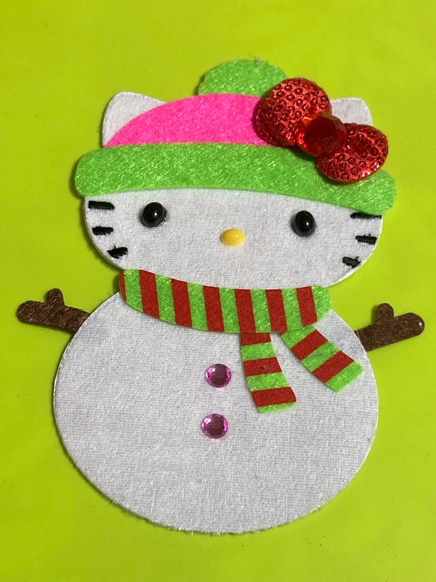 Hello Kitty Snowman