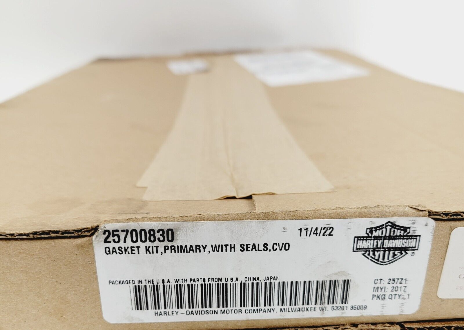 2018 Genuine Harley Davidson Primary Gasket and Seals Kit 25700830 470 ...