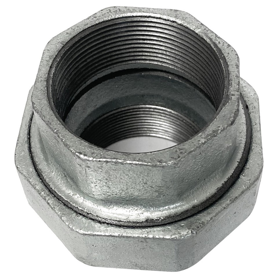 3" Galvanized Union 3" FNPT X 3" FNPT Thread | eBay