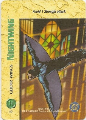 Marvel OVERPOWER DC Nightwing Glider Wings special | eBay