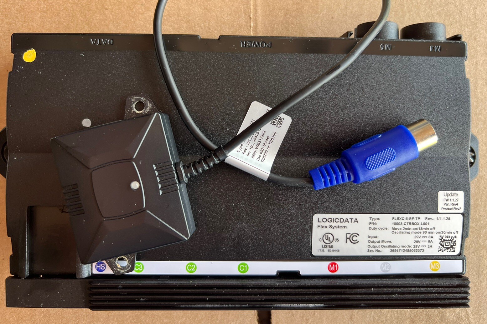 Tempur-Pedic Ergo Premier Logic Data Flex System Control Box 10003 ...