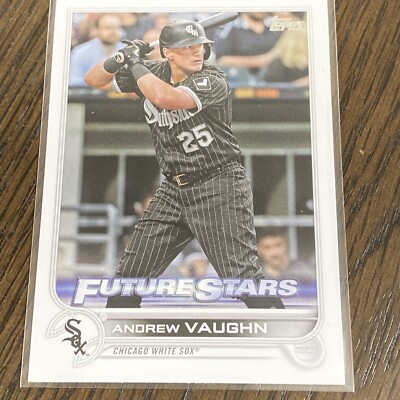 2022 Topps Series 1 Baseball Future Stars #120 Andrew Vaughn Chicago ...