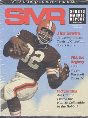 2018 SMR Magazine Vol #289: Jim Brown - Cleveland Browns/1968 Topps Set ...