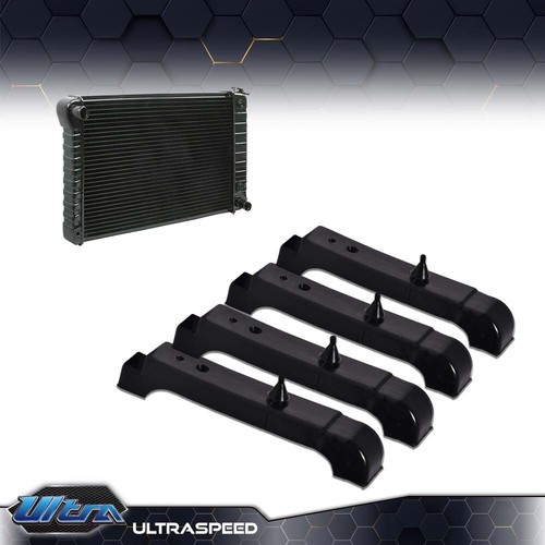 4 Pcs Fit For Radiator Pad Insulators Rubber Mounting Cushion 1968-1982 ...