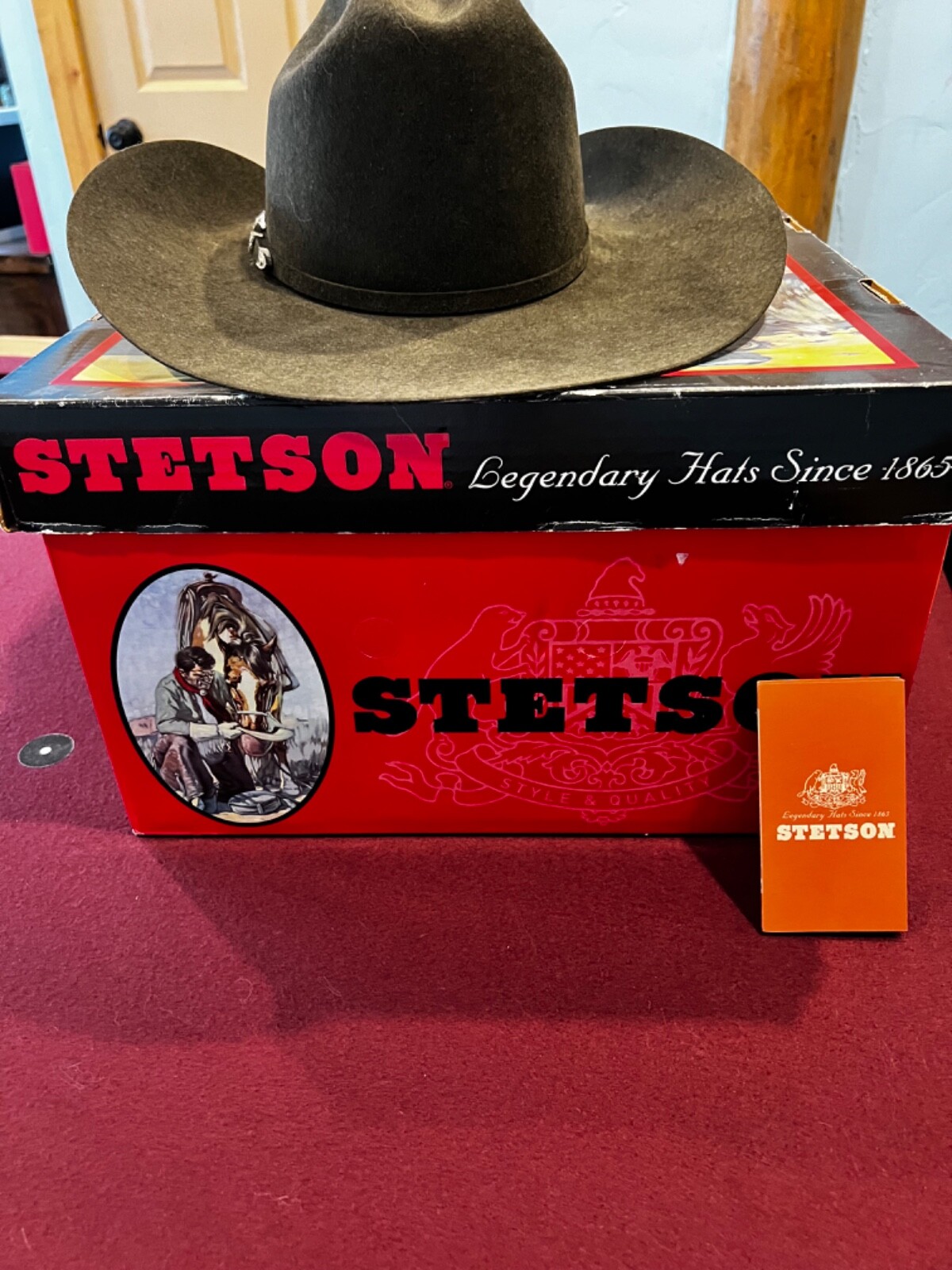 Stetson Men's American Buffalo 4xxxx Cowboy Hat with … - Gem