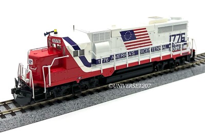 HO Scale Kato 29-833 GP35 Soo Line America's Bicentennial #1776 w/DCC ...
