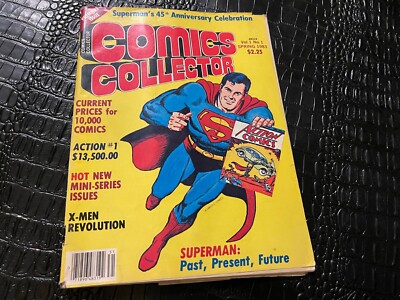 SPRING 1983 COMICS COLLECTOR comic magazine FIRST ISSUE - SUPERMAN | eBay