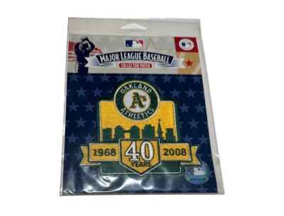 Oakland Baseball 40th Anniversary Patch | eBay