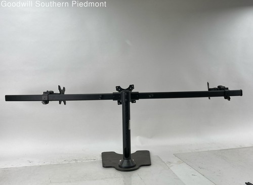 Unbranded Dual Monitor Desk Stand No Mounting Screws - Tested | eBay