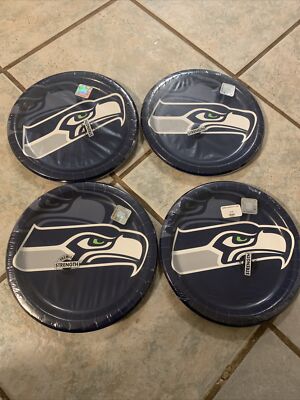 Seattle Seahawks NFL Pro Football Sports Party 8" Paper Dinner Plates ...