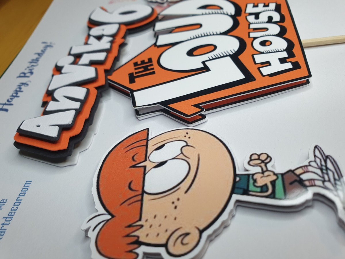 Loud House Characters Birthdays The Loud House Backdrop Banner Party