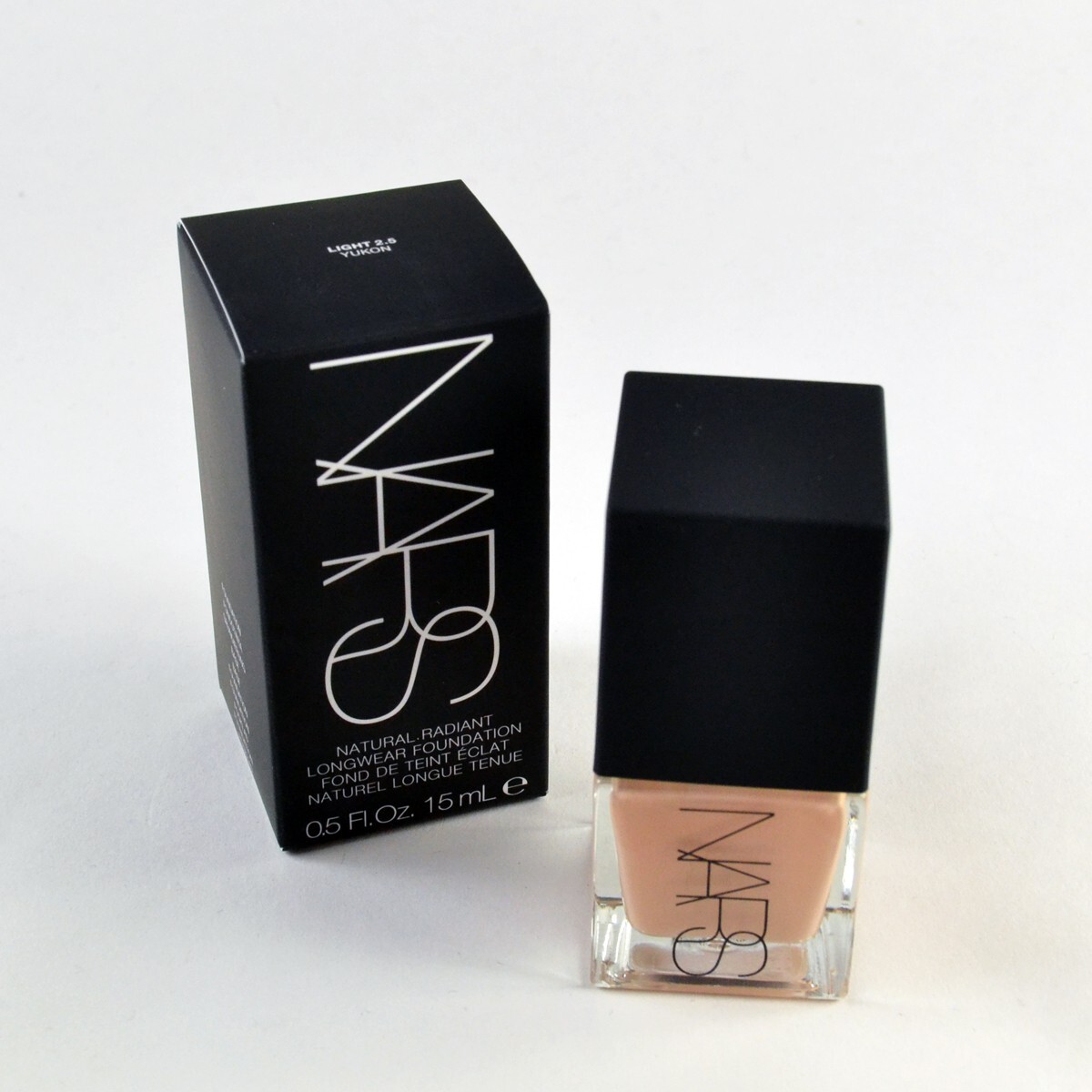 2 Nars Natural Radiant Longwear Foundation YUKON Light 2.5 - Set 2 x ...