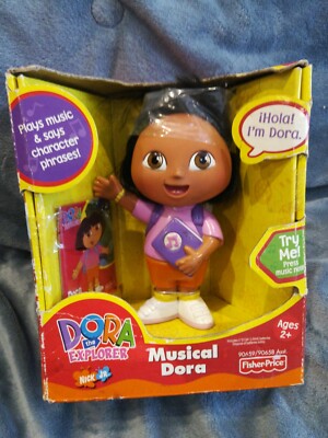 Fisher-Price Dora The Explorer Musical Dora, Ages 2+, 2001 Vtg | eBay