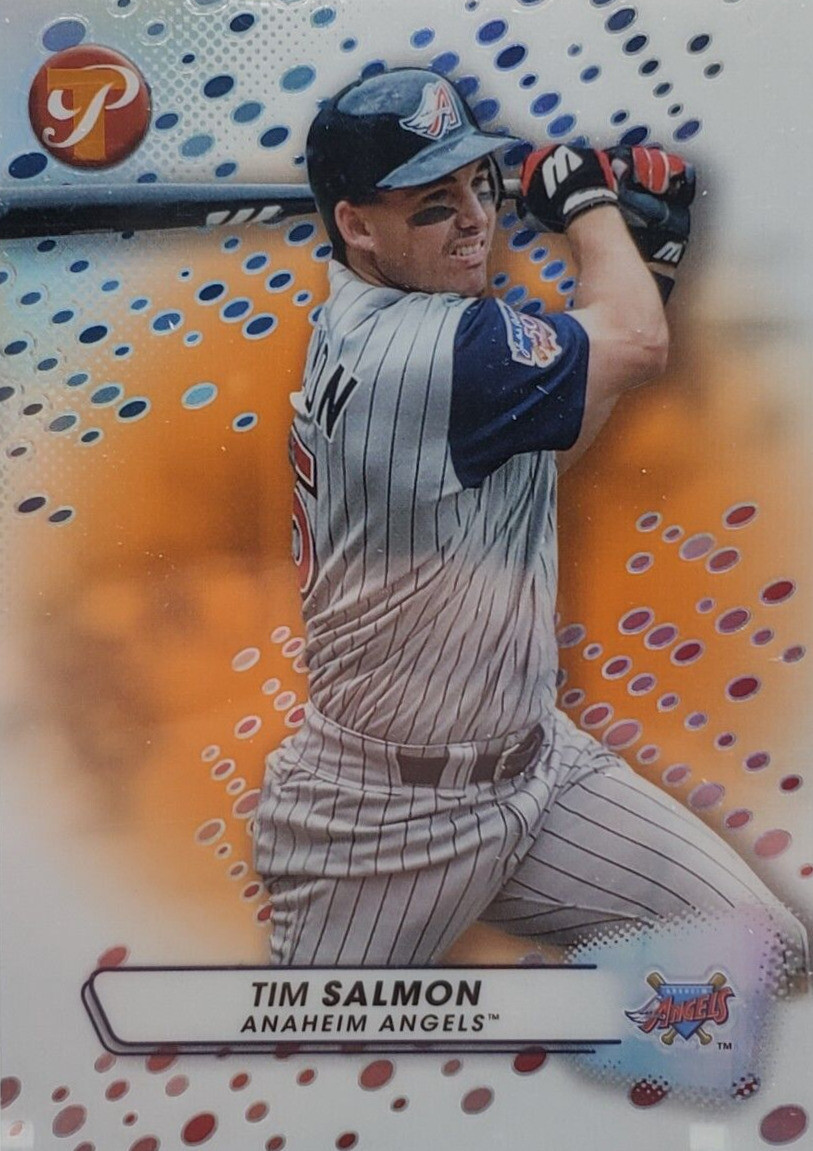 2023 Topps Pristine - Orange Refractor #15 Tim Salmon /25 for sale ...