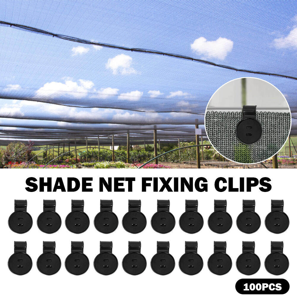 Square Shade Cloth Clip Detachable Sun Shade Net Clips Buckle Garden ...