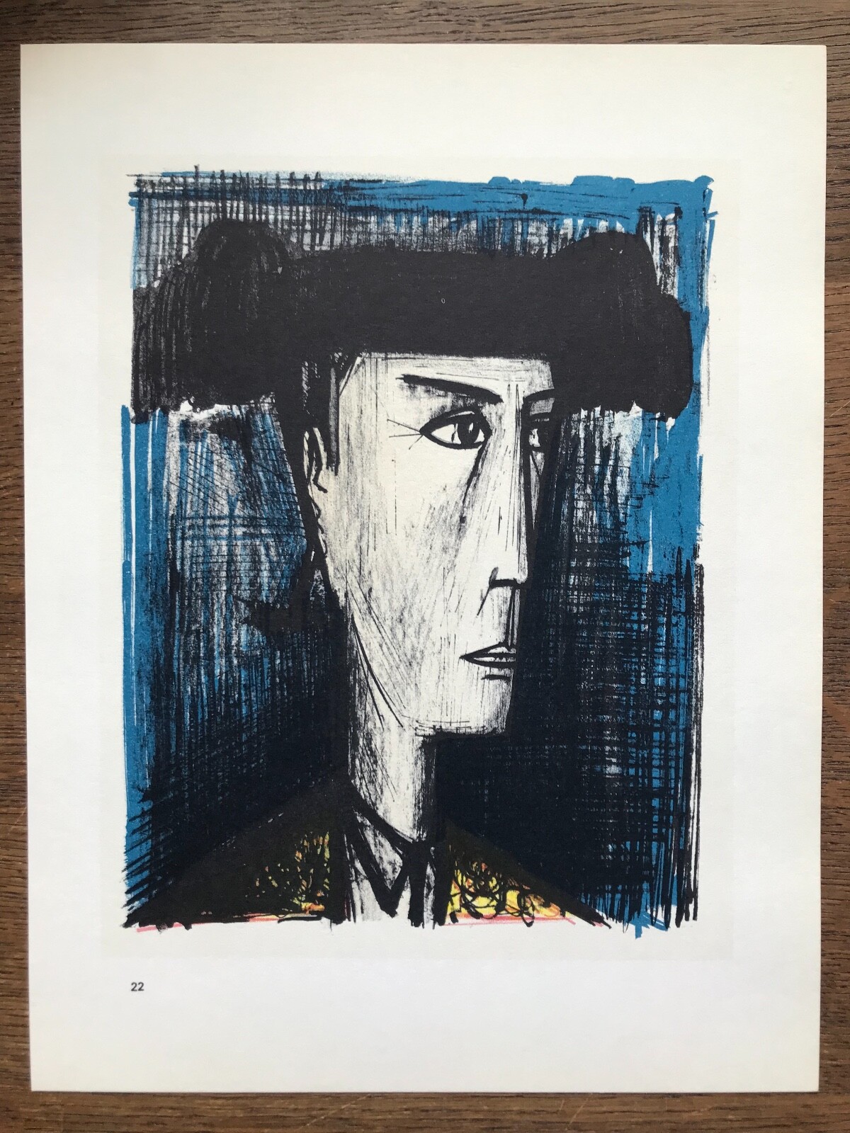 Bernard BUFFET Color Lithograph "Torero / Bullfighter" Mourlot 1967 | eBay