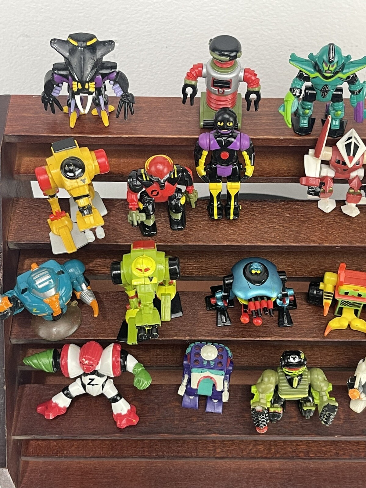 Galoob Z BOT Lot Vintage Micro Machines Z-bots 1990s 19 Different ...