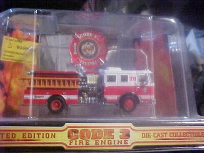 CODE 3 HOUSTON TEXAS SEAGRAVE ENGINE 78 FIRE TRUCK PUMPER UNIT NEW | eBay