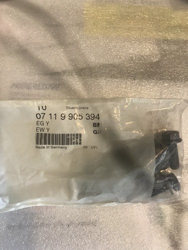 NEW BMW HEX BOLT WITH WASHER | 07 11 9 905 394, 07119905394 | eBay