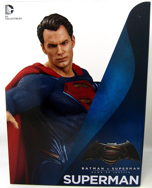 Batman VS Superman Dawn of Justice 10 Inch Statue Figure - Superman | eBay