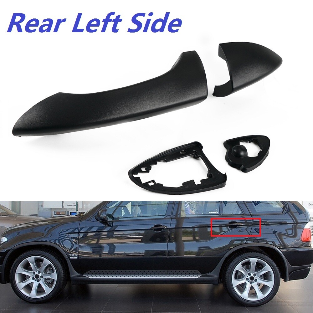 Exterior Outside Door Handle Rear Left Side For BMW X5 E53 00-06 SUV ...