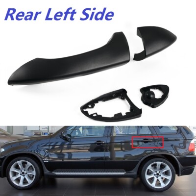 Exterior Outside Door Handle Rear Left Side For BMW X5 E53 00-06 SUV ...