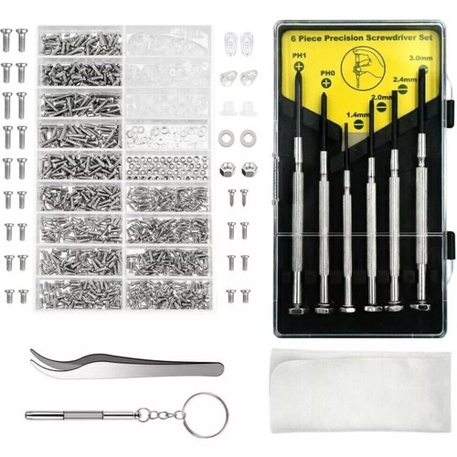 Magnetic Eyeglass Repair Kit, Eye Glasses Screws,Tweezer Screwdriver ...