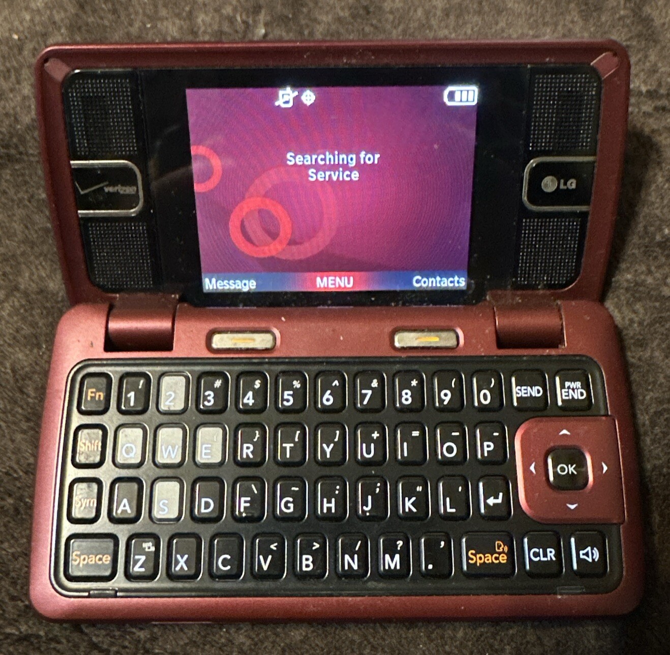 LG EnV2 VX9100 - Maroon (Verizon) Cellular Phone for sale online | eBay